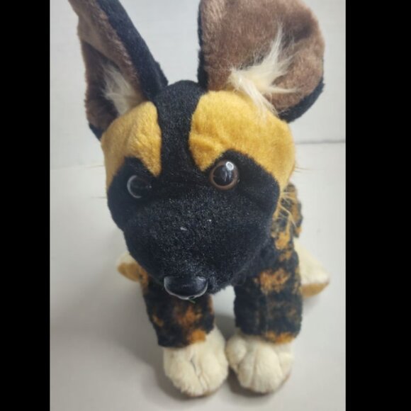 Wild Republic | Toys | Wild Republic African Wild Dog 2 Brown Black Tan ...